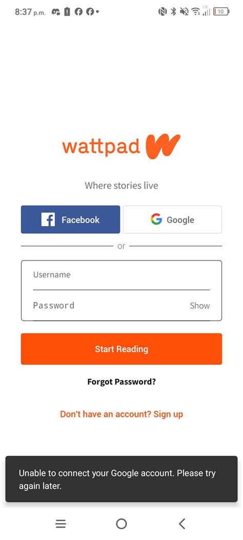 Anyone Else Having This Problem R Wattpad