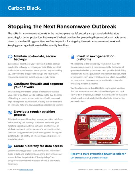 Stop The Next Ransomware Outbreak Bankinfosecurity
