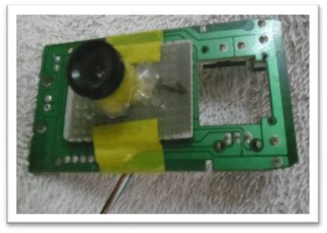 Webcam Lens Attached To The Optical Mouse Image Sensor III RESULTS A Download Scientific