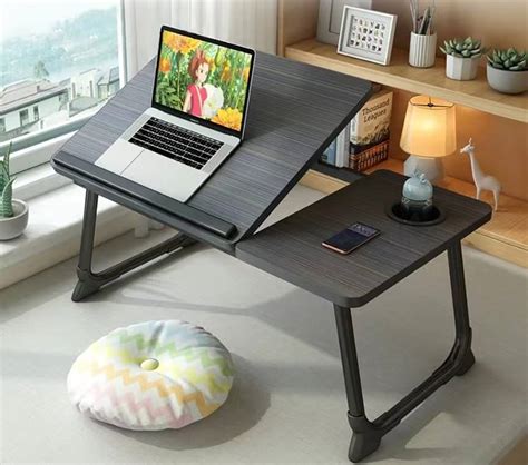 Mini Laptop Table Adjustable And Moveable Laptop Desk Tables With