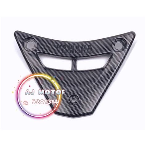 Yamaha Lc135 Lc V2 V7 Coolant Net Alloy Engine Cover Carbon Radiator Tangki Air Tank Body Set