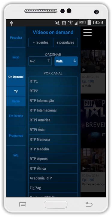 Android Rtp Apresenta Rtp Play I Técnico