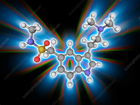 Sumatriptan Drug Molecule Stock Image F0170675 Science Photo Library