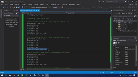 Algoritma Bresenham Opengl Grafika Komputer 2 Youtube