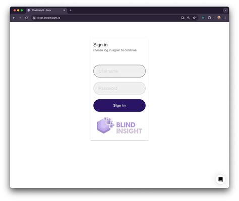 using the blind proxy blind insight documentation