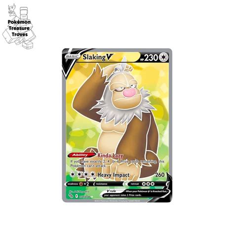 Pokemon Pokemon Go Slaking V Card Hobbies And Toys Toys And Games On Carousell