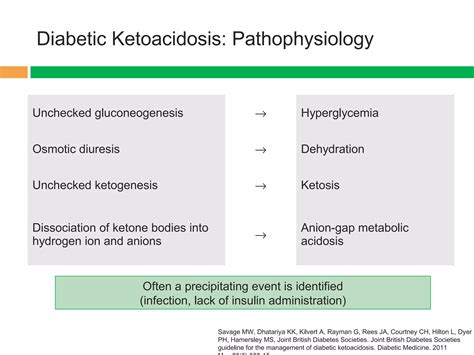 Diabetic Ketoacidosis Guidelines Ppt