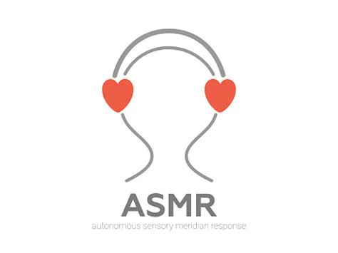 Autonomous Sensory Meridian Response Asmr Logo Or Icon Head With Heart