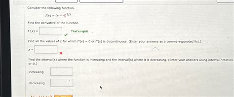 Solved Consider The Following Function F X X Find The Chegg Com
