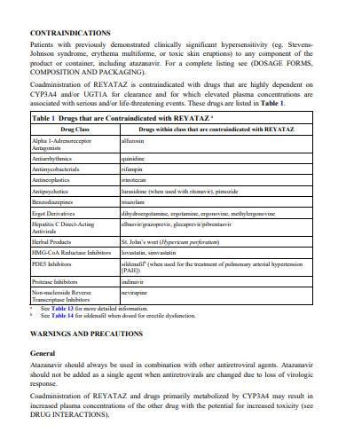 Free 8 Product Monograph Samples In Pdf Doc