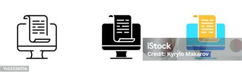 작성기 활동 집합 아이콘입니다 책 작가 종이 컴퓨터 책갈피 소설 단편 소설 쓰기 동화 스크롤 사업 개념입니다 라인 검은 색과 화려한 스타일의 벡터 아이콘 가리기에 대한 스톡