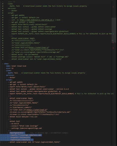 Pull Request Code Coverage For Net 6 C In Bitbucket Sonarqube Cloud Sonar Community