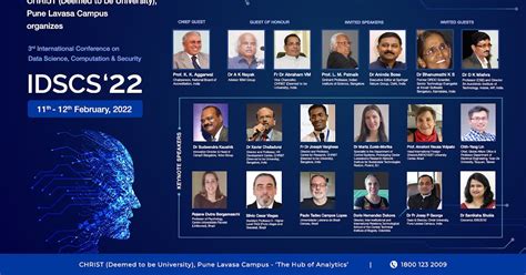 International Conference On Data Science Computation And Security Idscs22