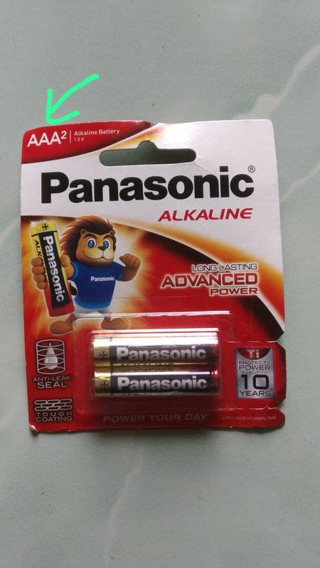 Batu Baterai Alkaline Aaa2