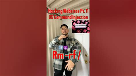 Hacking Websites Pt 11 Os Command Injection Cyber Hacking Websites