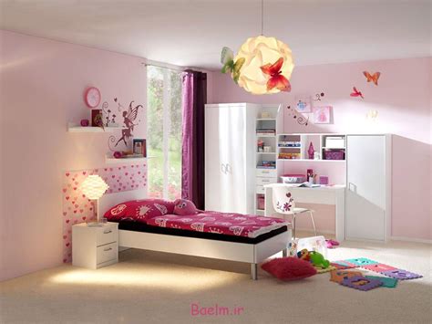 عکسهایی از دکوراسیون شیک اتاق خواب دخترانه سری 5 • باعلم