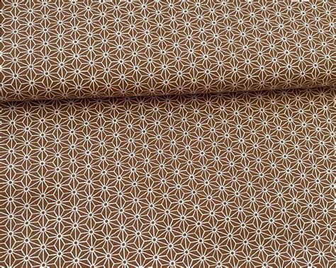Japanese Traditional Asanoha Pattern Fabric Fat Quarter Half Yard