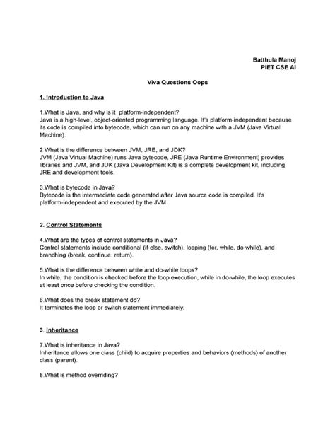 viva oopj pdf