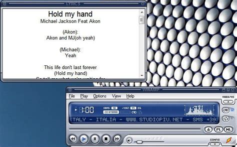 Lyrics Plugin Lyrics In Windows Media Player O WinAmp
