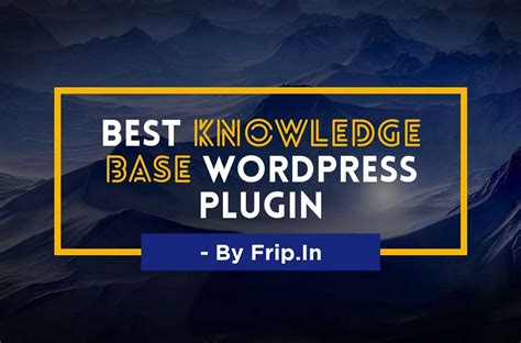 8 Best Knowledge Base WordPress Plugin 2025 Frip In