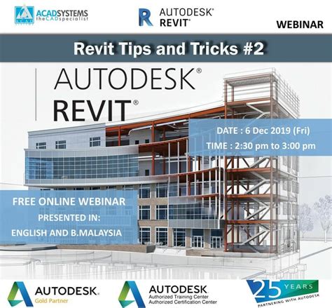 Revit Tips And Tricks 2 Acad Systems Autodesk Gold Partner