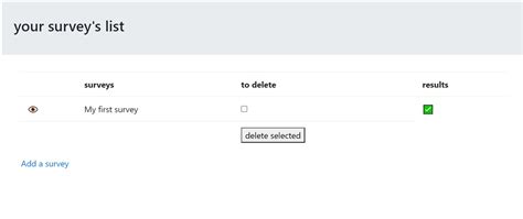 Github Alina1412surveydjango A Django Application For Surveys