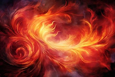 Premium Photo Fire Background Design