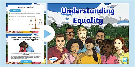 understanding equality powerpoint teacher made twinkl