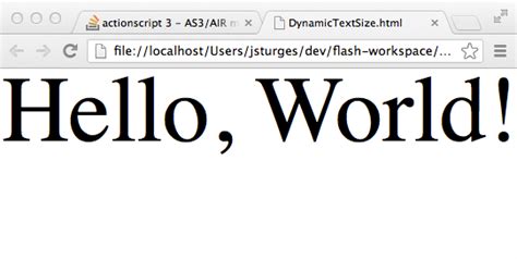 Actionscript 3 As3air Mobile App Dynamic Text Size Depending On