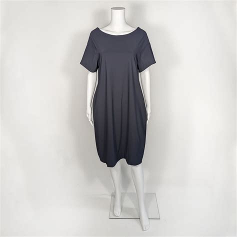 Sale Kimiko Dress In Shadow Jet Jersey By Porto Fire Opal Company