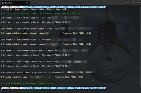 List “azure Classic Subscription Administrators” Via The Azure Portal Or Via An Azure Powershell