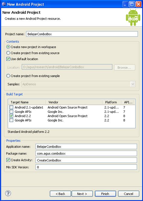 Belajar Android Membuat ComboBox Blog Belajar Pengembangan Aplikasi Android Blackberry