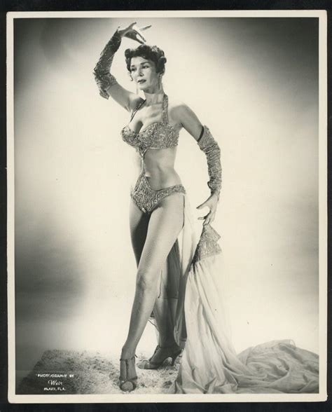 Lqqk 8x10 Vintage 1950s Original Risque Unknown Burlesque Starlet 27