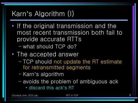 ppt rtt in tcp powerpoint presentation free download id 896520