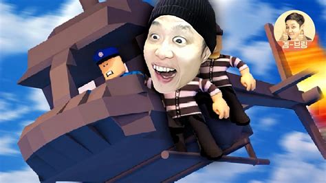 쇼생크 탈출 탈옥 드라마 로블록스 교도소 점프 탈출 맵 로블록스 JAILBREAK 겜브링 GGAMBRING
