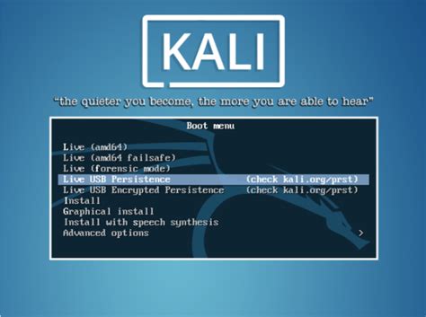 How To Install Persistent Kali Linux On Usb Systemconf