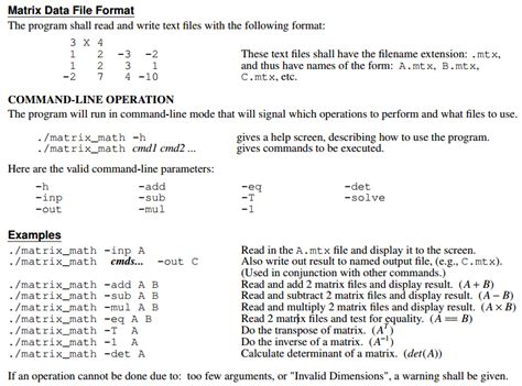 Solved Project Instructions Implement A Matrix Class And