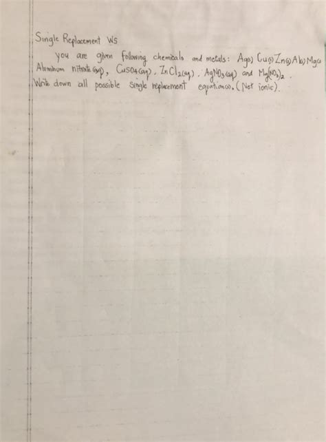 Solved Write Down All Possible Equations Show Any Work Necessary To