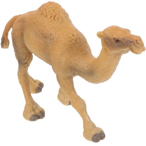 Lifelike Camel Sculpture Small Camel Figurine Exquisite Camel Statue Vivid Camel Model Decor