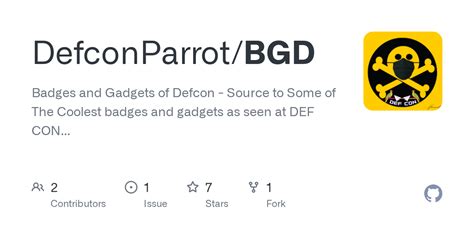 Github Defconparrotbgd Badges And Gadgets Of Defcon Source To