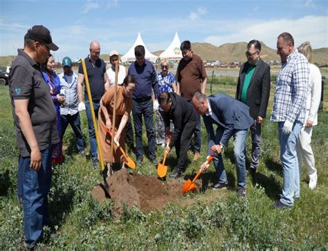 Сүүний чиглэлийн эрчимжсэн цогцолбор 2 аж ахуй байгуулах бүтээн байгуулалтын шав тавилаа