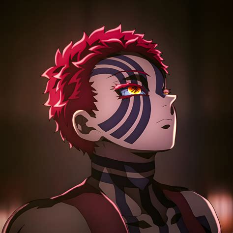Akaza Icons Kimetsu No Yaiba Naruto Em Português Desenho De Olho