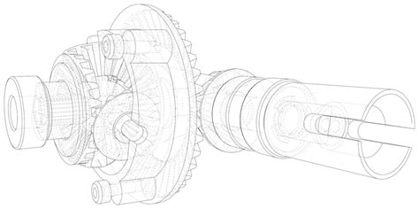 기어 도면 단면도 벡터 Freepik에서 무료 고품질 벡터를 다운로드하세요 Freepik