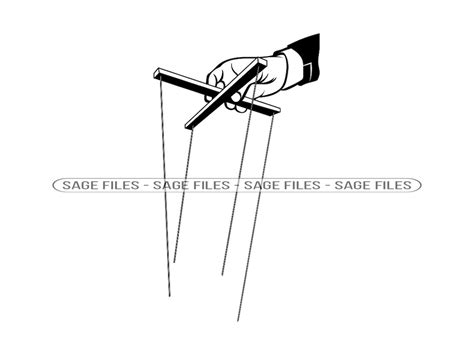 Puppet Strings SVG Puppet Svg Control Svg Puppet Strings Clipart