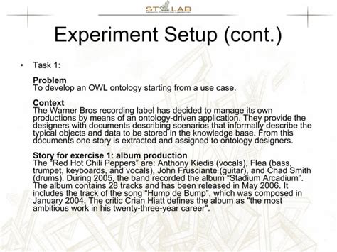 Experiments On Pattern Based Ontology Design Ppt