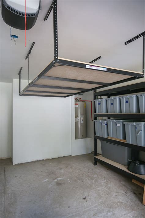Ceiling Mounted Garage Storage