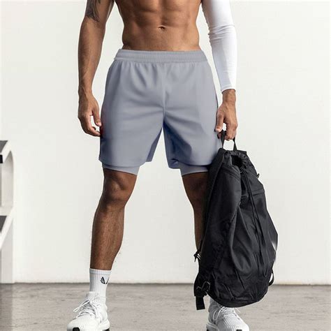 Cmbs1840 남성 2in1 반바지 러닝 팬츠 스포츠 런닝 레깅스 온채널