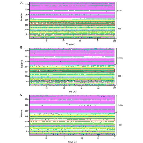 Analysis Of The Secondary Structure Through 100 Ns Of Molecular Download Scientific Diagram