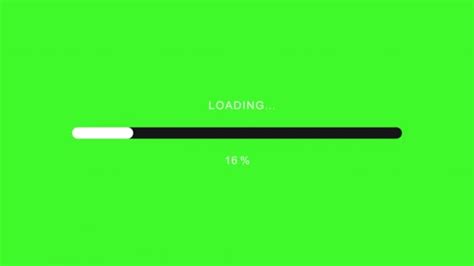 Green Screen Loading Bar Videos Royalty Free Stock Green Screen Loading Bar Footage
