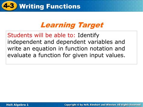 PPT Learning Target PowerPoint Presentation Free Download ID 2086891